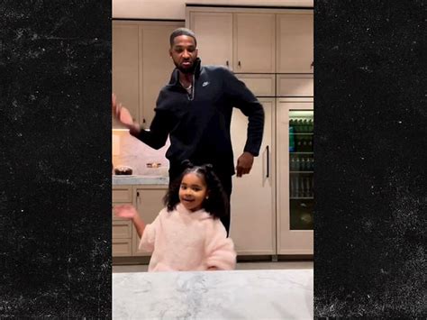 Tristan Thompson Dances With Daughter True To Celebrate Holidays