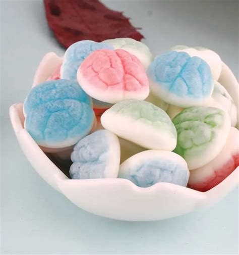 Brain Shape Bulk Chewy Candy Filled Gummy Candy Wholesale