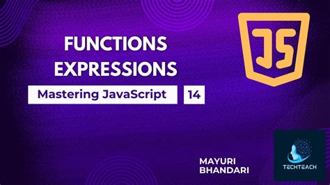14 Function Expression In Javascript Youtube