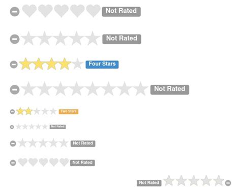 Jquery Css3星星评分插件多款心型星星打分效果代码