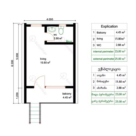 30კვ მდე ხის სახლის პროექტები Kotejebi Ge