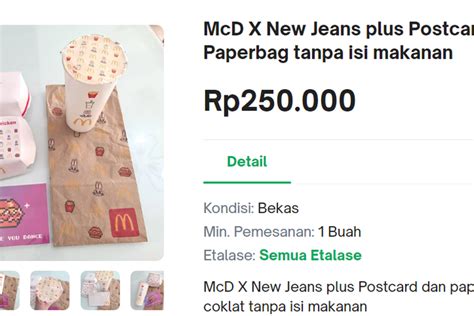 Mcd X New Jeans Akhirnya Hadir Di Indonesia Galeri 44 Off