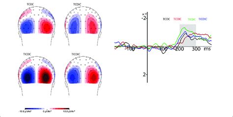 This Image Shows The Grand Average Contralateral And Ipsilateral Download Scientific Diagram