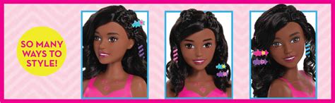 Barbie Fashionistas 8 Inch Styling Head Black Hair 20