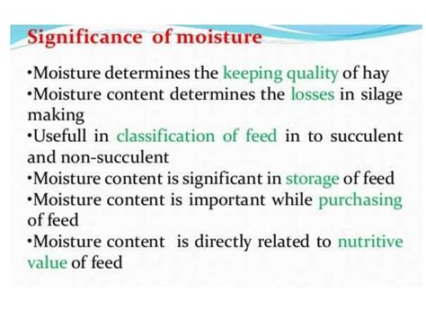 Proximate Weende System Analysis Of Feeds And Fodder Ppt