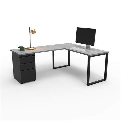 Were It Connect It Modern L Shape Desk For Home Or Office Wayfair