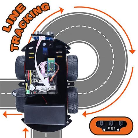 Arduino Uno Project Smart Robot Car Kit Line Tracking Module