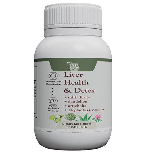 Liver Health And Detox Herbal Nature
