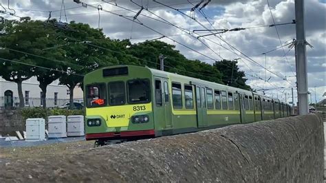 Irish Rail Class 8100 Dart Dun Laoghaire Youtube