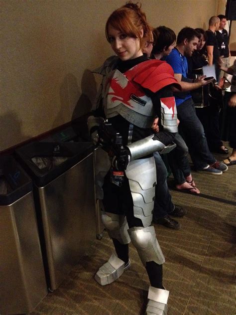 Femshep Cosplay In Blood Dragon Armor Best Cosplay Cool Costumes