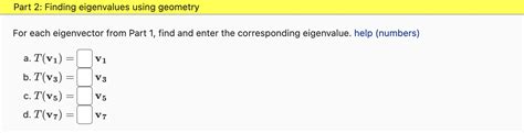 Solved Which Of The Eight Vectors Drawn In The Domain Are