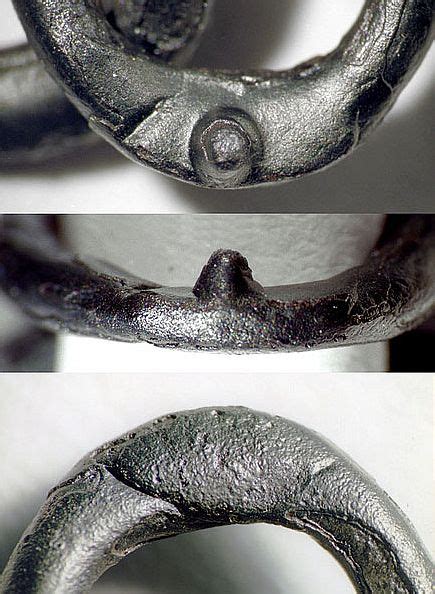 European Norway Riveted Mail Hauberk Fragments From Gjermundbu The