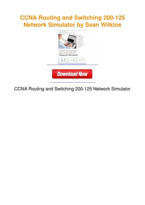 PPT - CCNA Routing and Switching 200-125 Network Simulator by Sean Wilkins PowerPoint ...