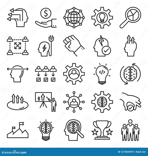 Business Concepts Line Vector Isolated Icon Can Be Easily Modified And
