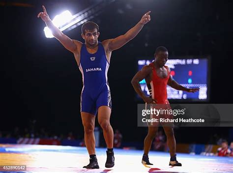 Wrestler Amit Kumar Photos And Premium High Res Pictures Getty Images