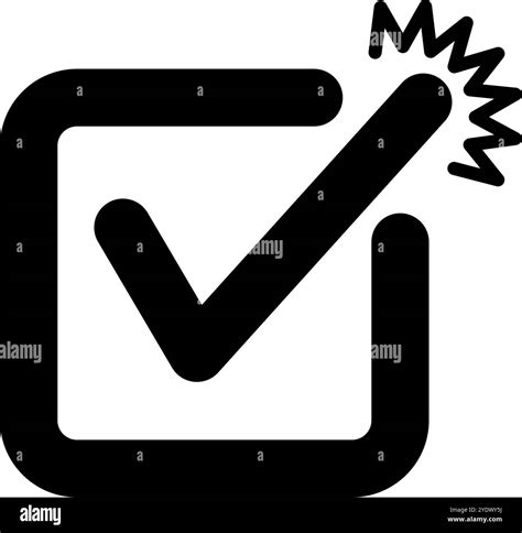 pop highlighting checkbox checkpoint editable vector stock vector