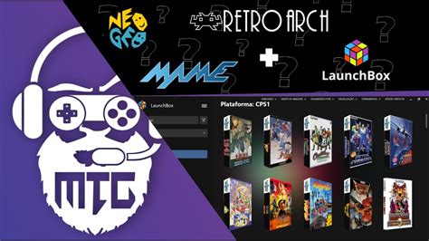 Vídeo Instalação RetroArch LaunchBox Plataformas Associadas Final YouTube