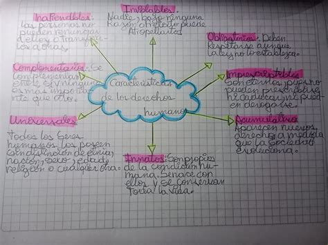 Mapa Conceptual De Los Derechos Humanos