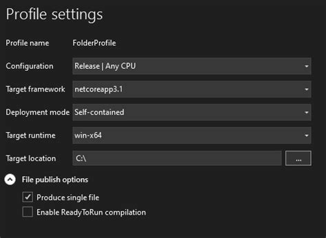 C Log Files Are Not Created When Executing Single File Application