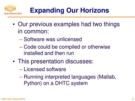 Licenses And Interpreted Languages For Dhtc Thursday Morning 1045 Am