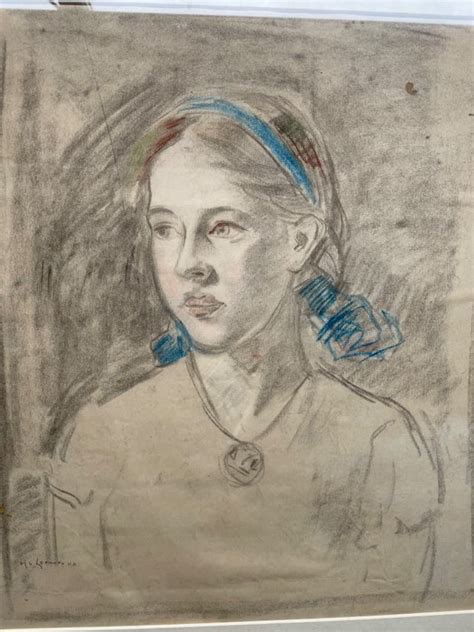 H Van Leeuwen 1890 1972 Jongedame Catawiki