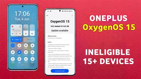 Oneplus Oxygenos 15 Update Ineligible List And Release Date Android 15 Update Youtube