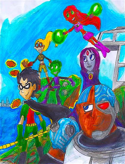 Teen Titans By Sonicclone On Deviantart