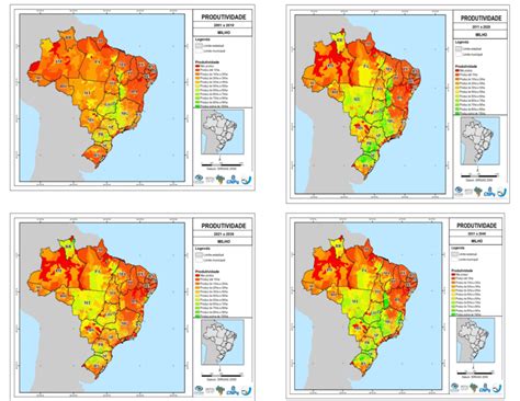 10 Simulation And Projections Of Maize Productivity From 2001 To 2010 Download Scientific