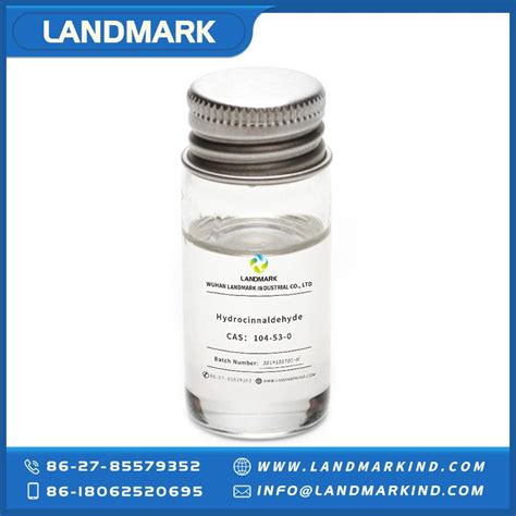3 Phenylpropanal Cas No104 53 Landmark China Manufacturer