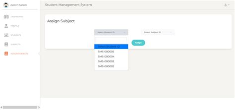 Github Zabithsalam Studentmanagementsystem This Is A Laravel Project