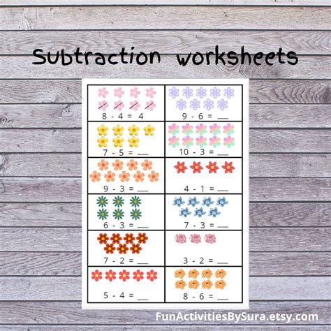 Subtraction Worksheets Eyfs Maths Activity Nursery Maths Worksheets Library