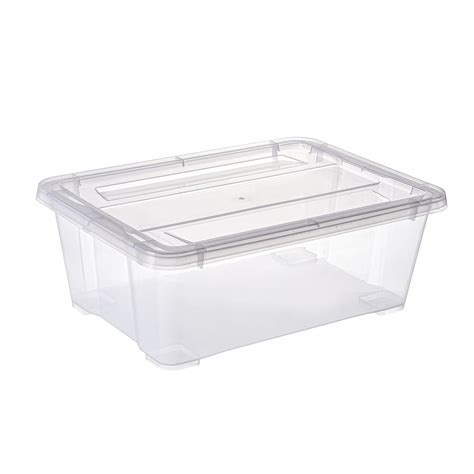 Montgomery 10l Clear Modular Storage Container Bunnings Australia