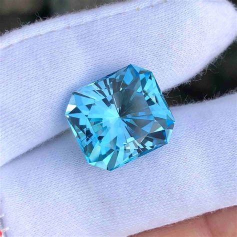 2305 Carats Fancy Blue Topaz Gemstone Gandhara Gems