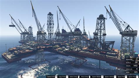Mother Base San Andreas Oil Platform Gta5