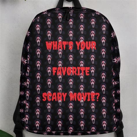 Horror Movie Backpack Etsy