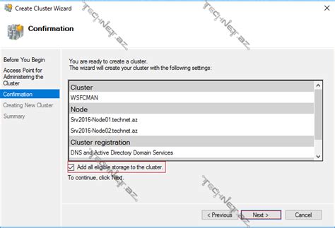 Windows Server 2016 Ha Failover Clustering 4 Technet Az