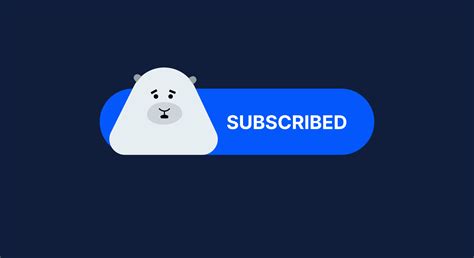 Clickable Subscribe Me Button By Shamit Made With Rive