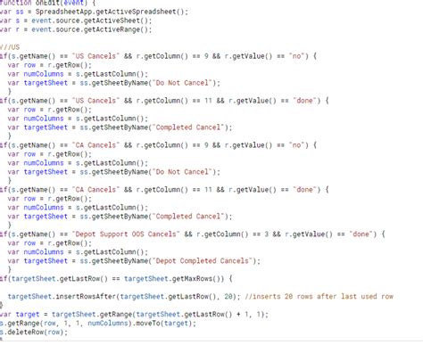 Javascript OnEdit Has A Long Seconds Delay Is This Script Correct And Is There A Way To