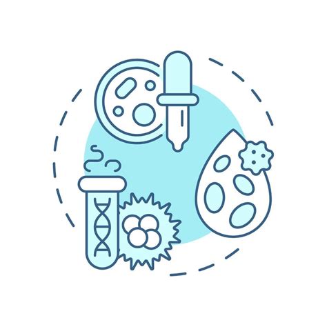 Adoptive Cell Therapy Soft Blue Concept Icon Immunotherapy Type