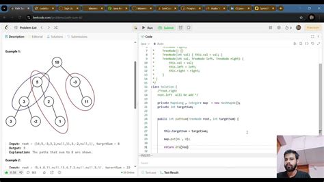 02 30days Leetcode Java 437 Path Sum No Talking Leetcode Programming Kikeemishra