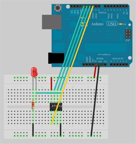 cooper maa 使用 arduino 燒錄 attiny