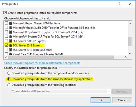 C Prerequisites Issue With Clickonce Stack Overflow