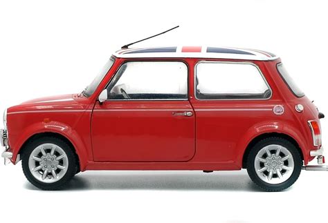 Red Mini Cooper Side View