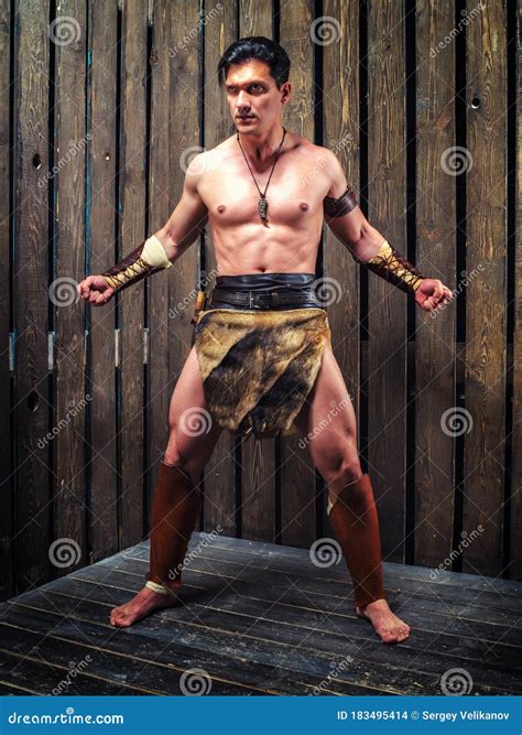 Ancient Warrior Barbarian Stock Photo Image Of Spartacus