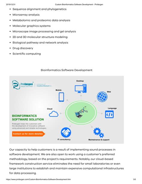 PPT Development Of Bioinformatics PowerPoint Presentation Free Download ID