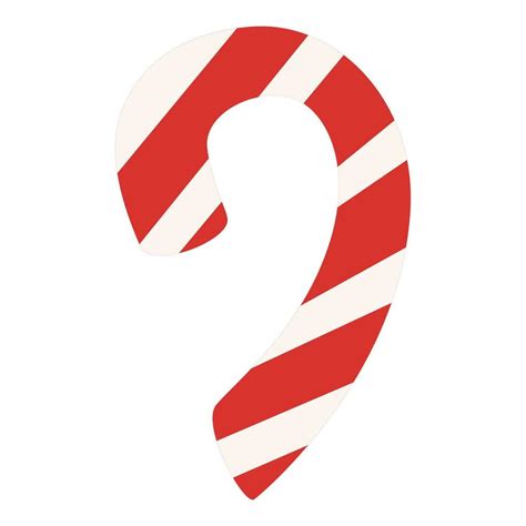 Flat Candy Cane Element Christmas Event Vector Illustration 29288469 Vector Art At Vecteezy