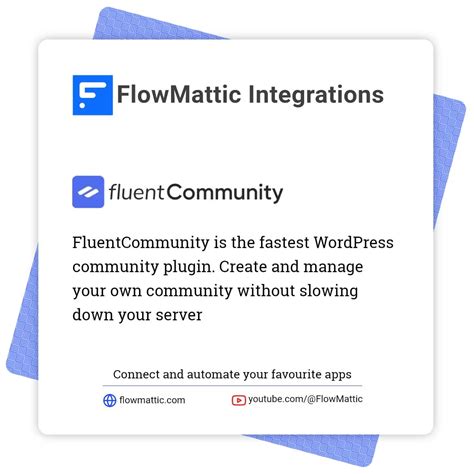 Fluentcommunity Api And Webhooks Integration With Flowmattic