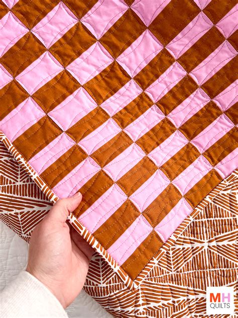 Illusion Quilt 2 Color Kona Version Modernhandcraft