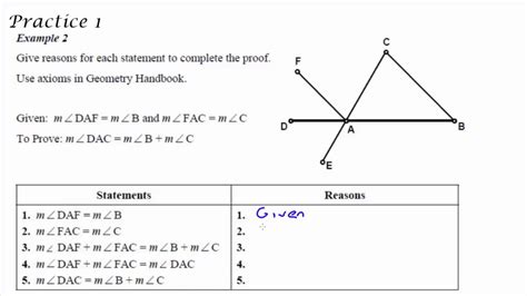 Geometric Proofs YouTube