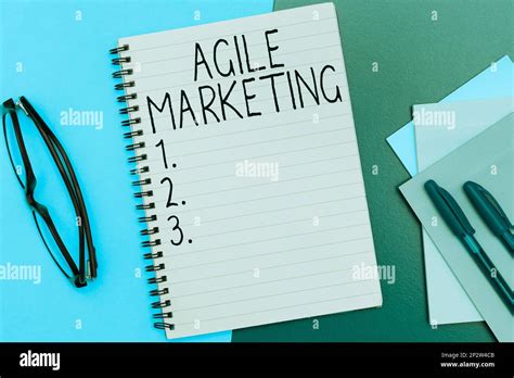 Conceptual Caption Agile Marketing Business Overview Focusing Team